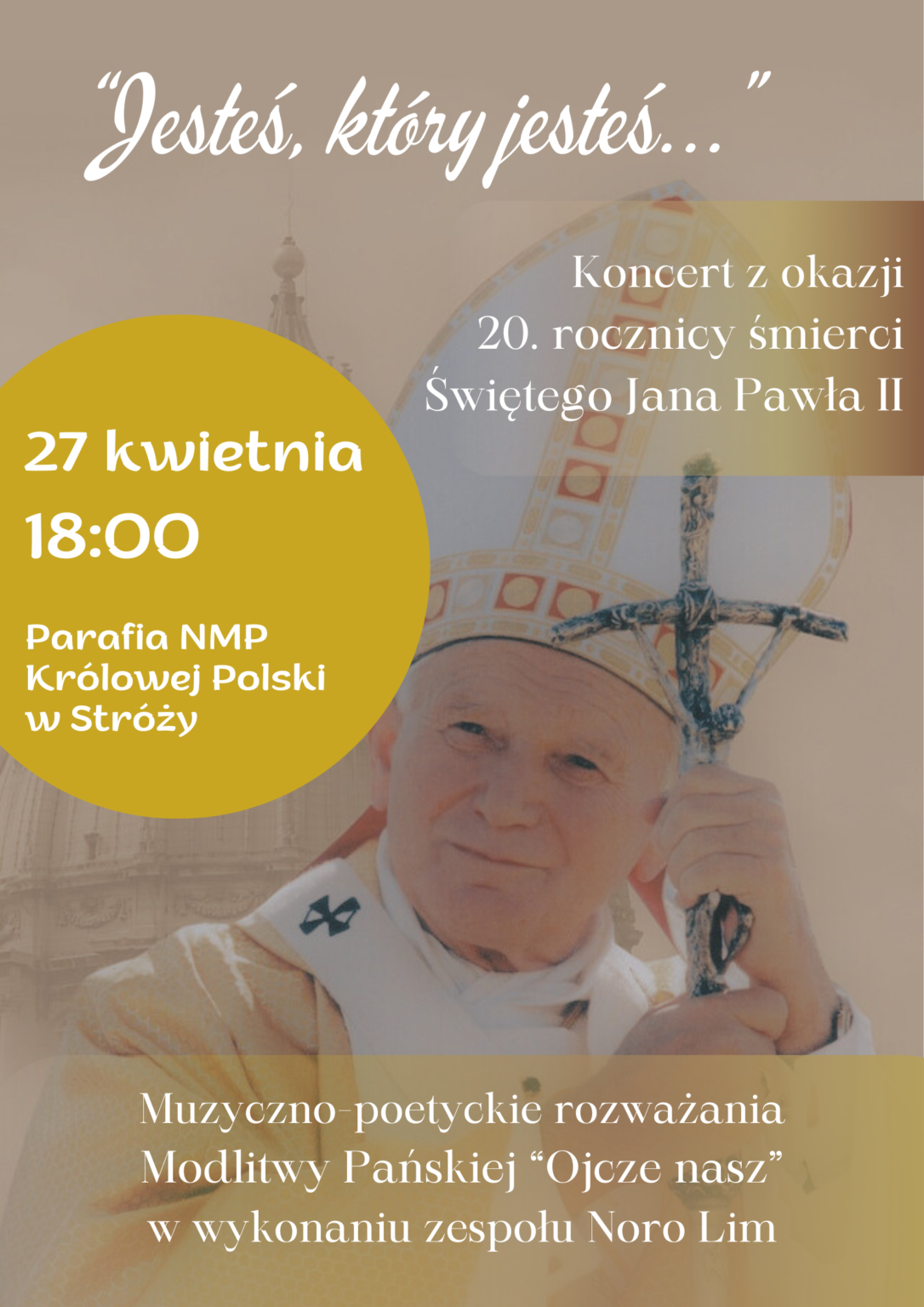 Koncert “Jesteś, który jesteś” – Parafia Najświętszej Maryi Panny ...